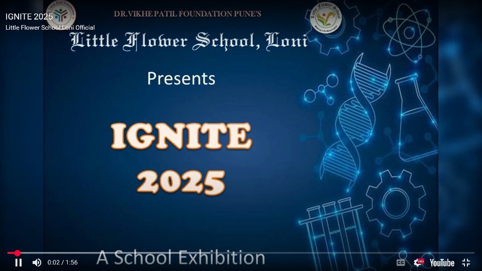 IGNITE 2025 – Little Flower School, Loni